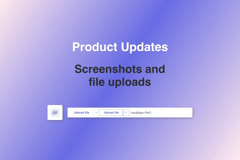 Product Updates: Screenshots and File Uploads | DogQ