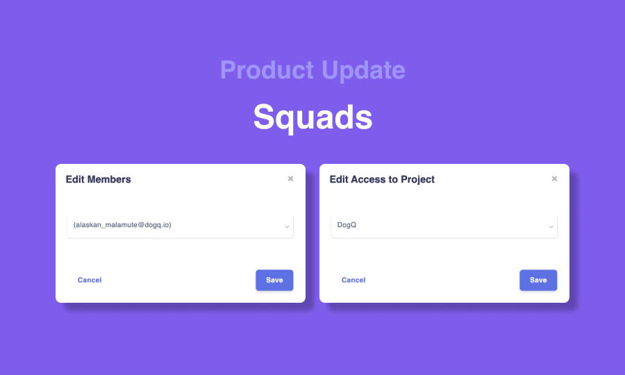 Product Update: “Squads” for Team Management | DogQ