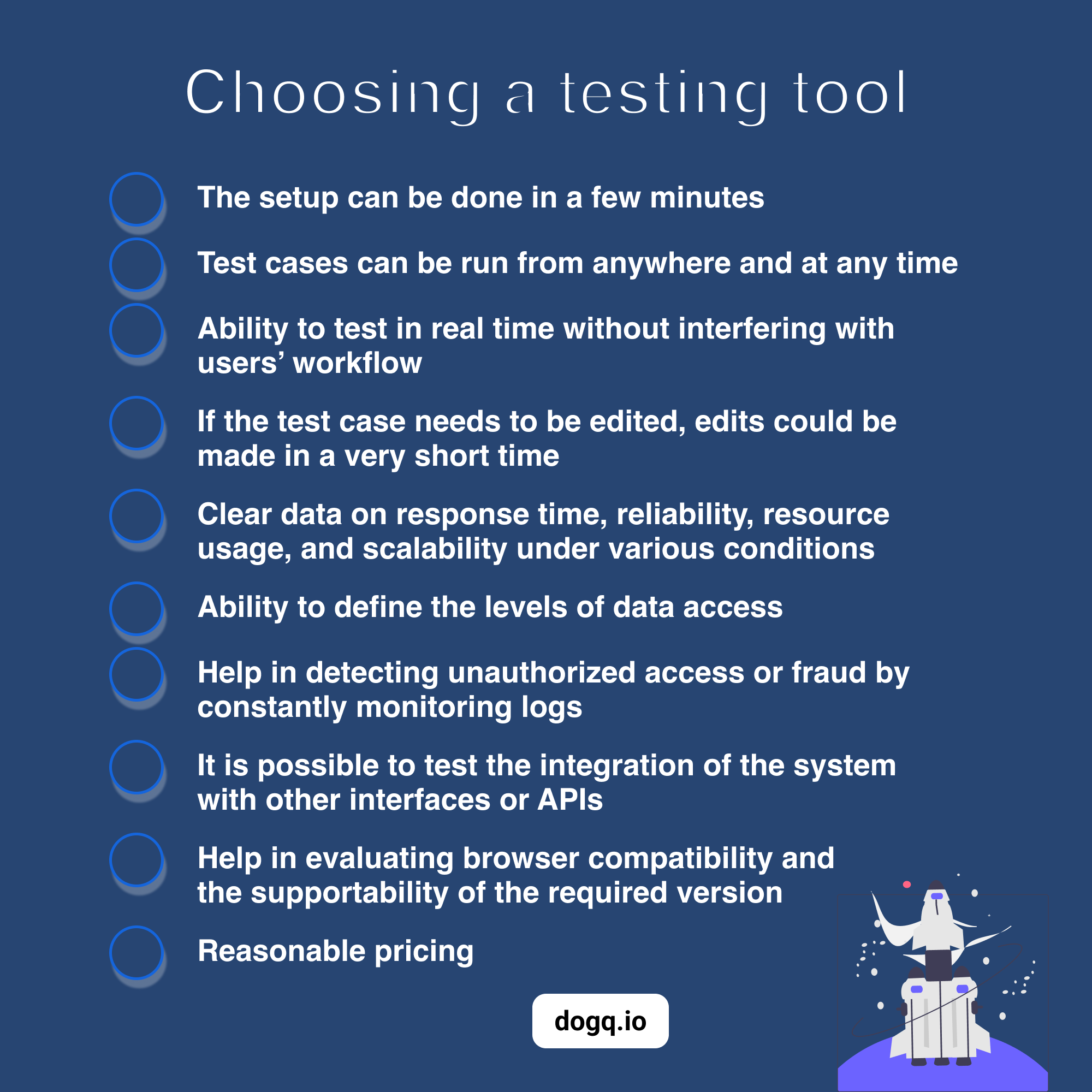SaaS Testing Checklist: How to Overcome Challenges | DogQ Blog